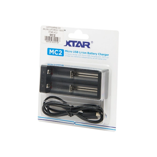 XTAR MC2 USB ładowarka do baterii 18650 | WEEDOW